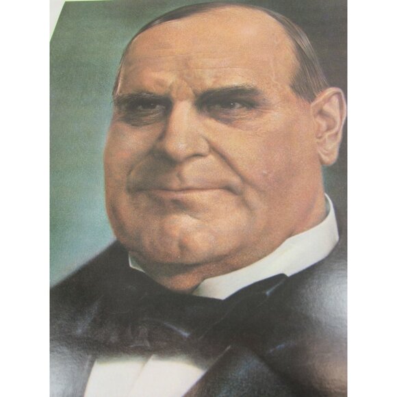 Art | Vintage President William Mckinley Poster Print Sam J Patrick ...